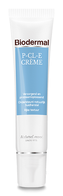 P-CL-E crème: verkrijgbaar in 15 ml, 50 ml, 100 ml | Biodermal